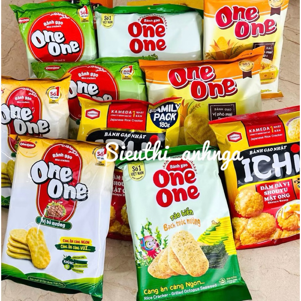 One One Rice Cake Corn-Salty-Sweet Cheese Flavor 118g/160g | Shopee ...