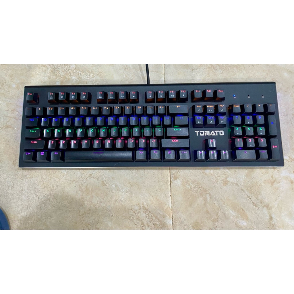 TOMATO S270 MECHANICAL KEYBOARD (2ND) | Shopee Malaysia