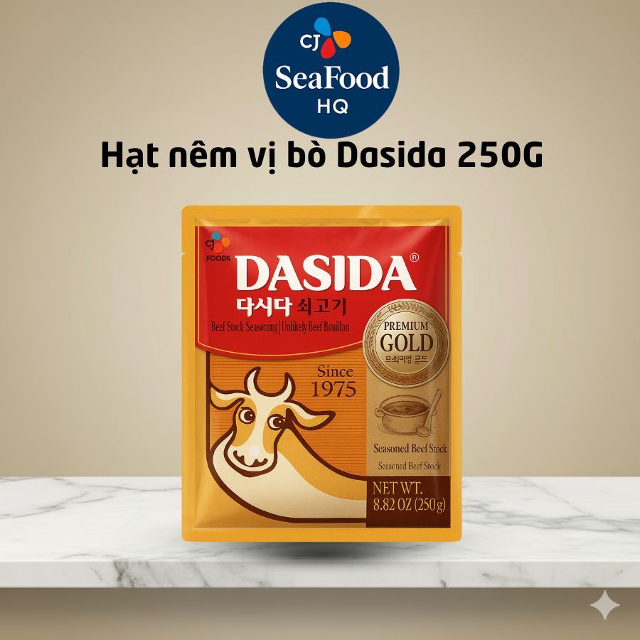 CJ Foods GENUINE Korean Dasida BEEF FLAVOR SEASONING - 250G PACKAGE ...