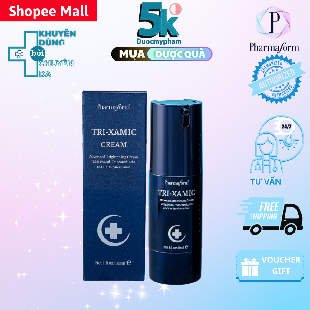 Tri-xamic Cream Pharmaform Intensive Brightening and Pigmentation ...