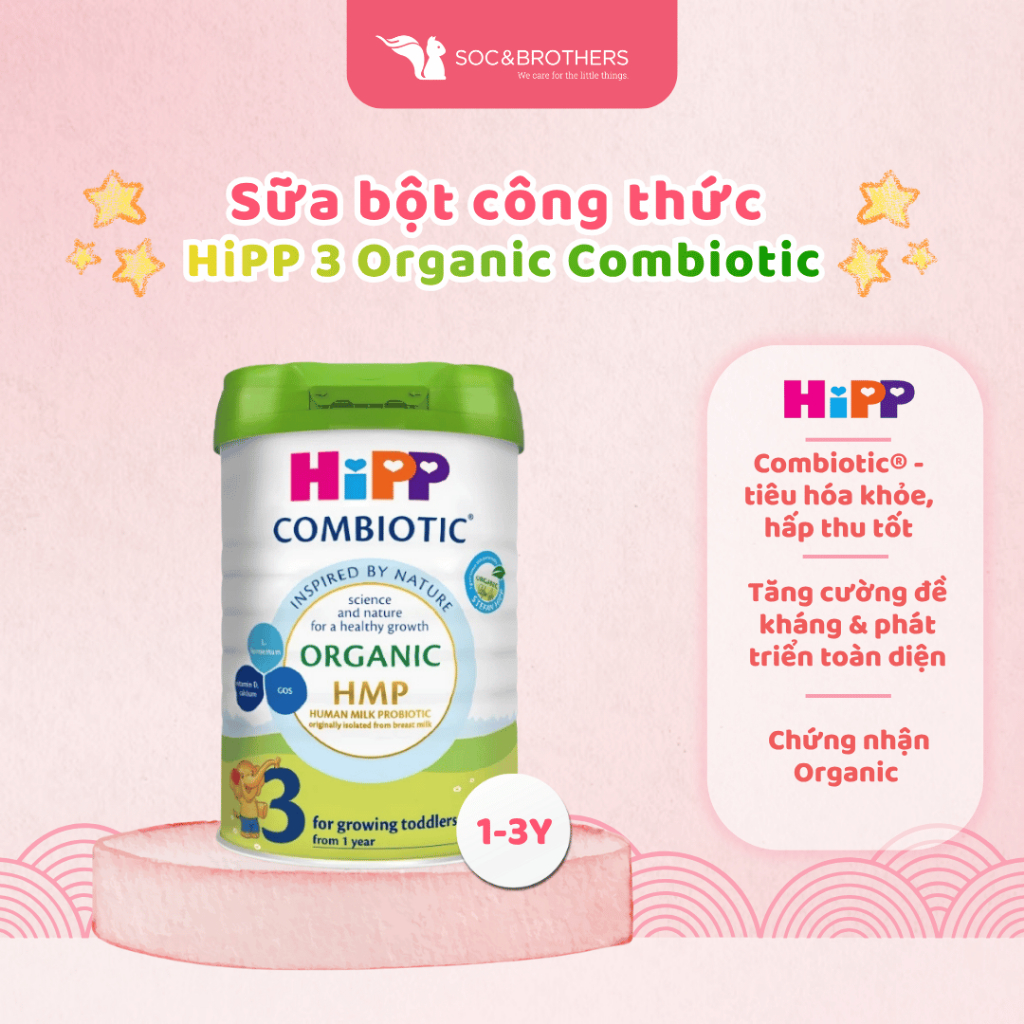 HiPP 3 Organic Combiotic formula milk powder 800G (1 - 3 years old ...