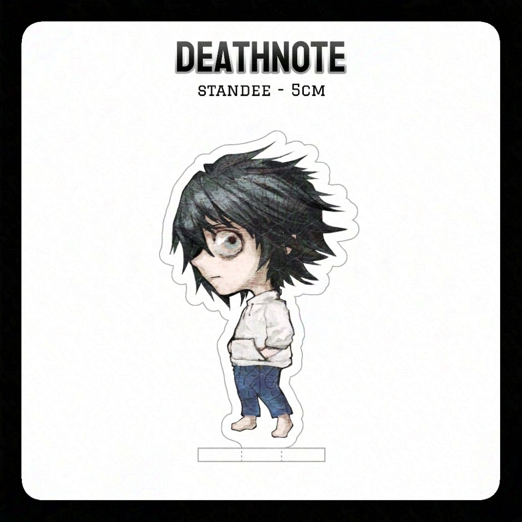 Deathnote ROUND BASE STANDEE - 5CM | Shopee Malaysia