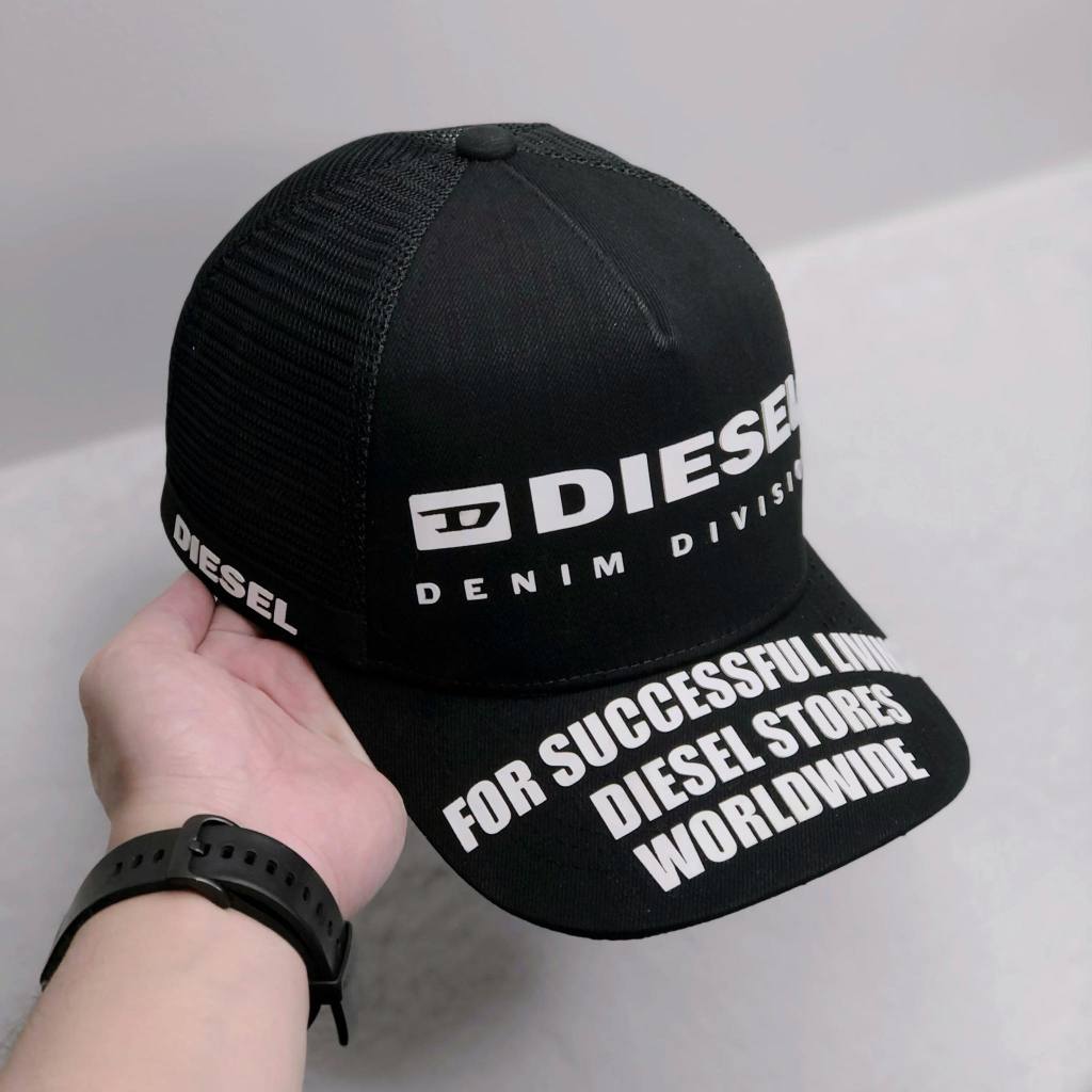 Diesel hats and caps in khaki fabric with beautiful mesh and fashion ...