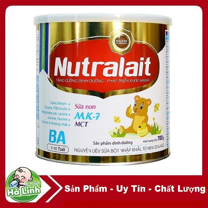Nutralait BA Powdered Milk (700g) For underweight children. | Shopee ...