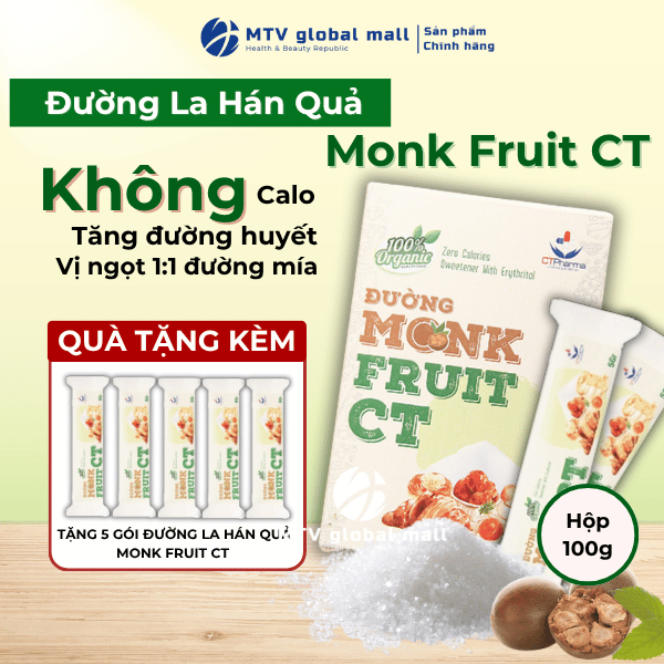 Tang Han Guo CT Monk Fruit Diet Sugar Safe for Health 100g Box | Shopee ...