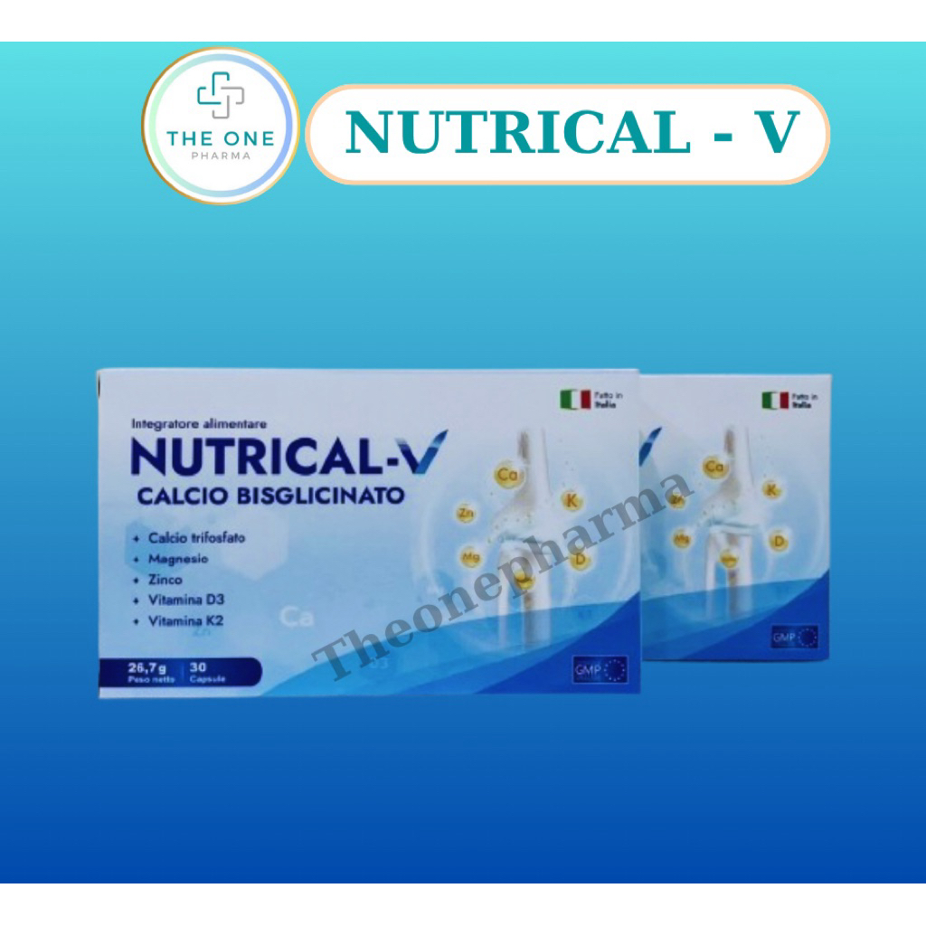 Nutrical-V - Calcium, Vitamin D3, K2, Magnesium, Zinc Supplement for ...