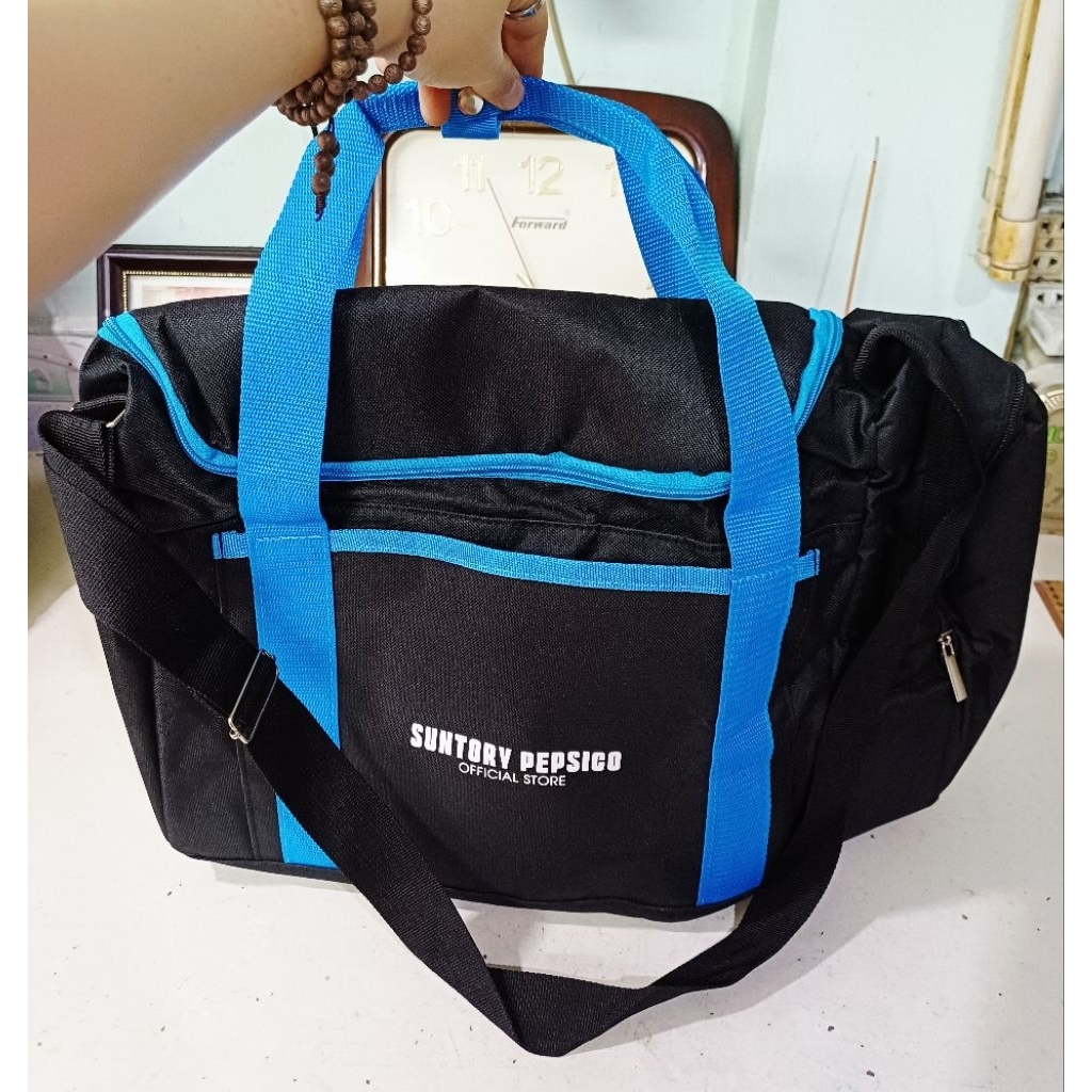 Thick multi-purpose sports travel bag 2025 (Pepsi co gift) | Shopee ...