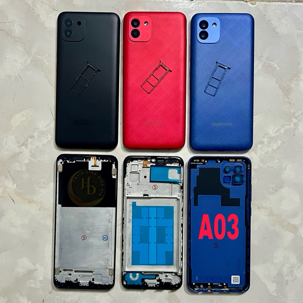 Genuine Samsung A03 case, with sim tray included (sold separately ...