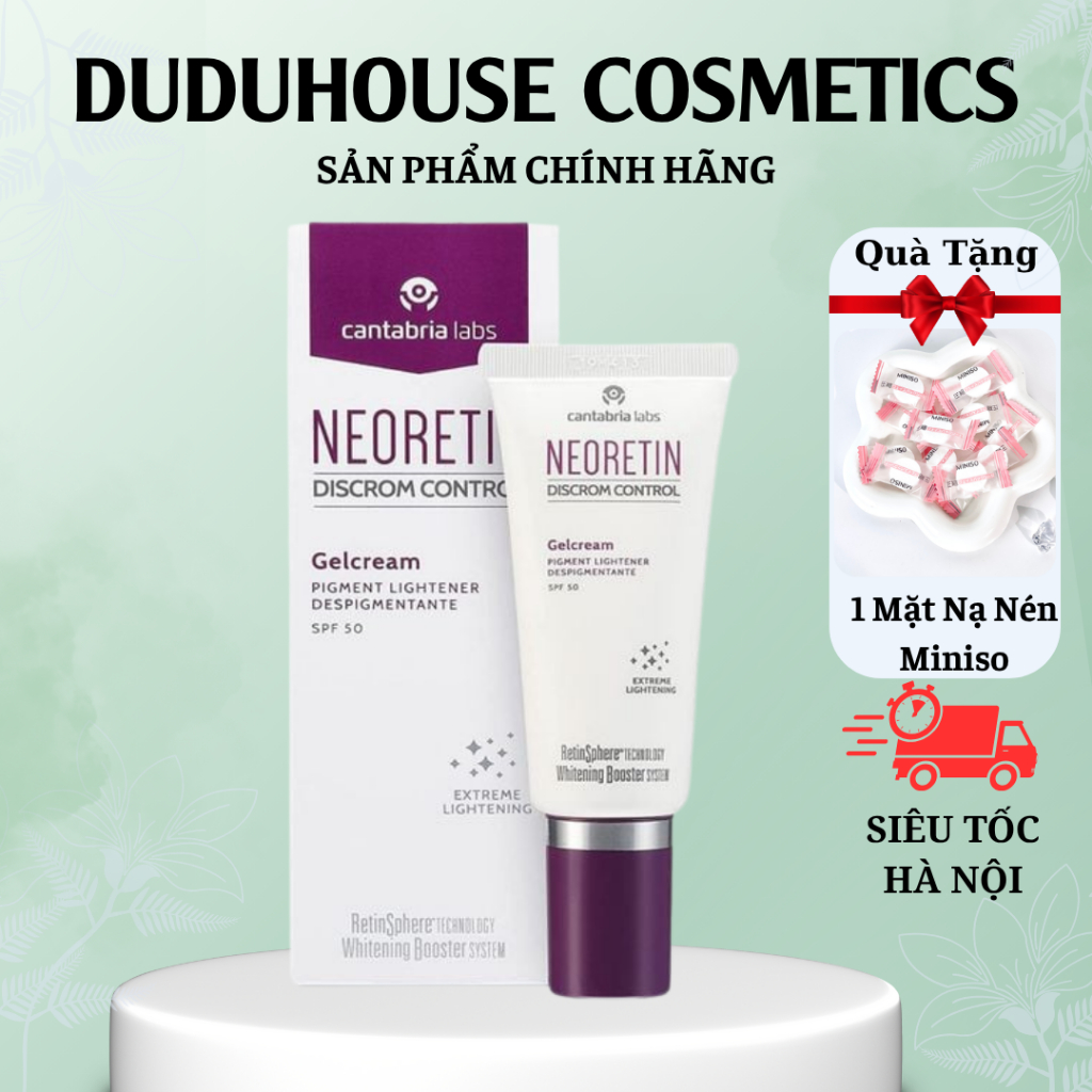 Neoretin Discrom Control Gel Cream SPF 50 for whitening and fading ...