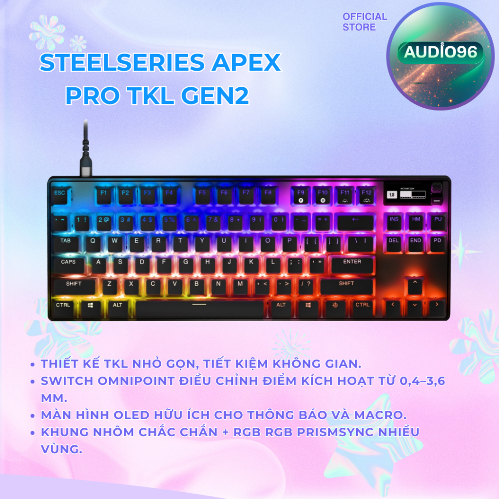 Steelseries Apex PRO Keyboard - Apex PRO TKL | Shopee Malaysia