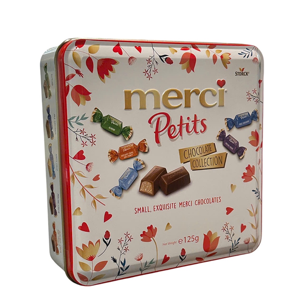 Merci Petits Mixed Chocolate 125G-Tin Box | Shopee Malaysia