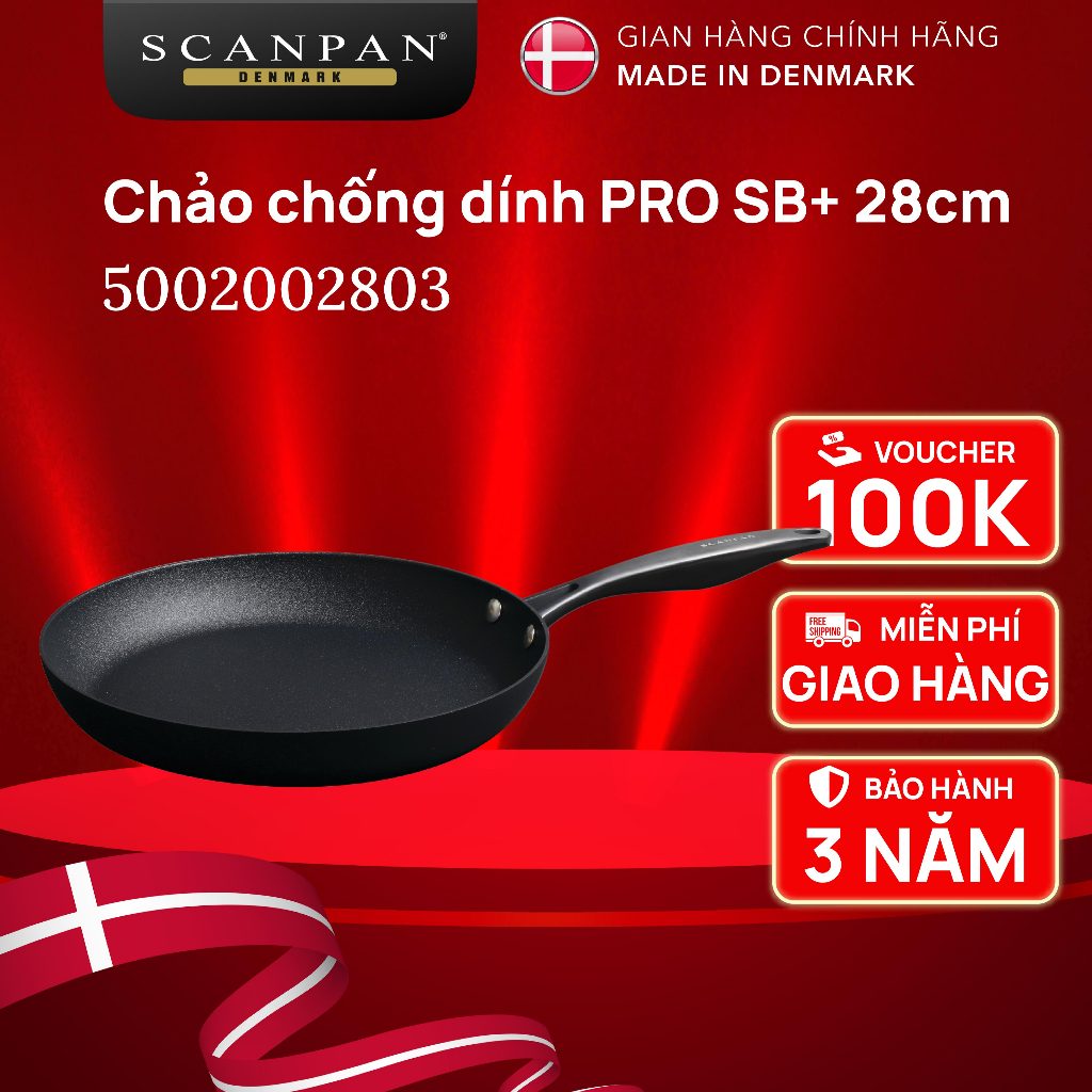 Scanpan PRO SB+ 28cm Premium Non-Stick Pan, | Shopee Malaysia