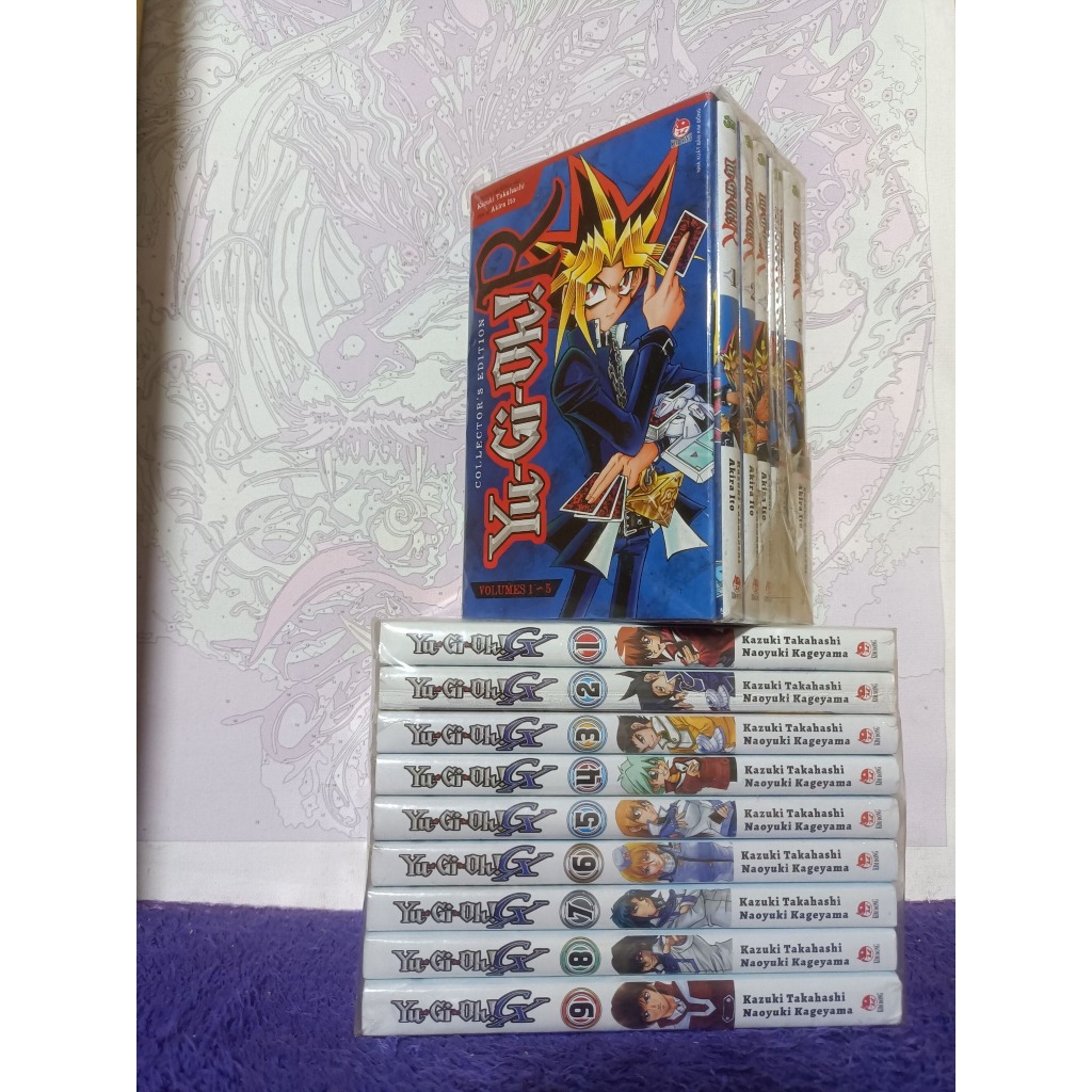 Yu-Gi-Oh Boxset Comics! Full 5 episodes + Yu-Gi-Oh! GX full 9 Episodes ...