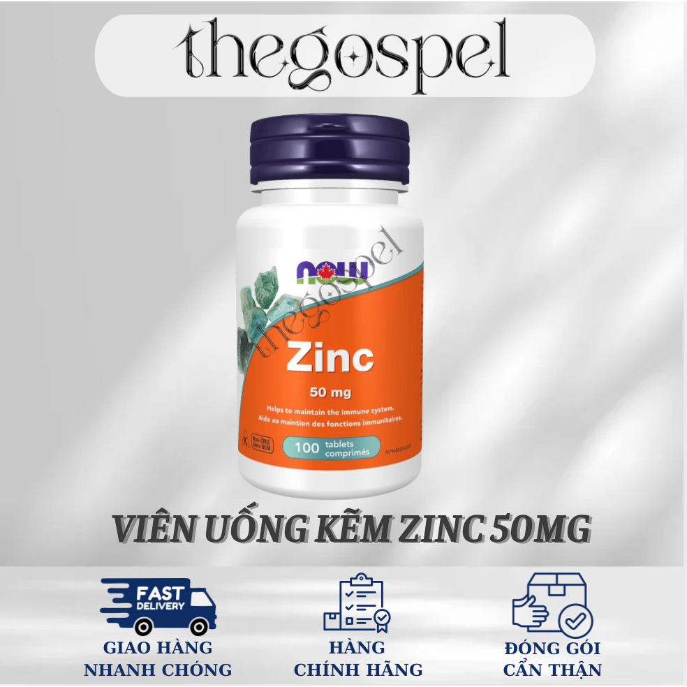 [AMERICAN PRODUCT] ZinC NowFoods ZinC supplement pills | 100 tablets ...