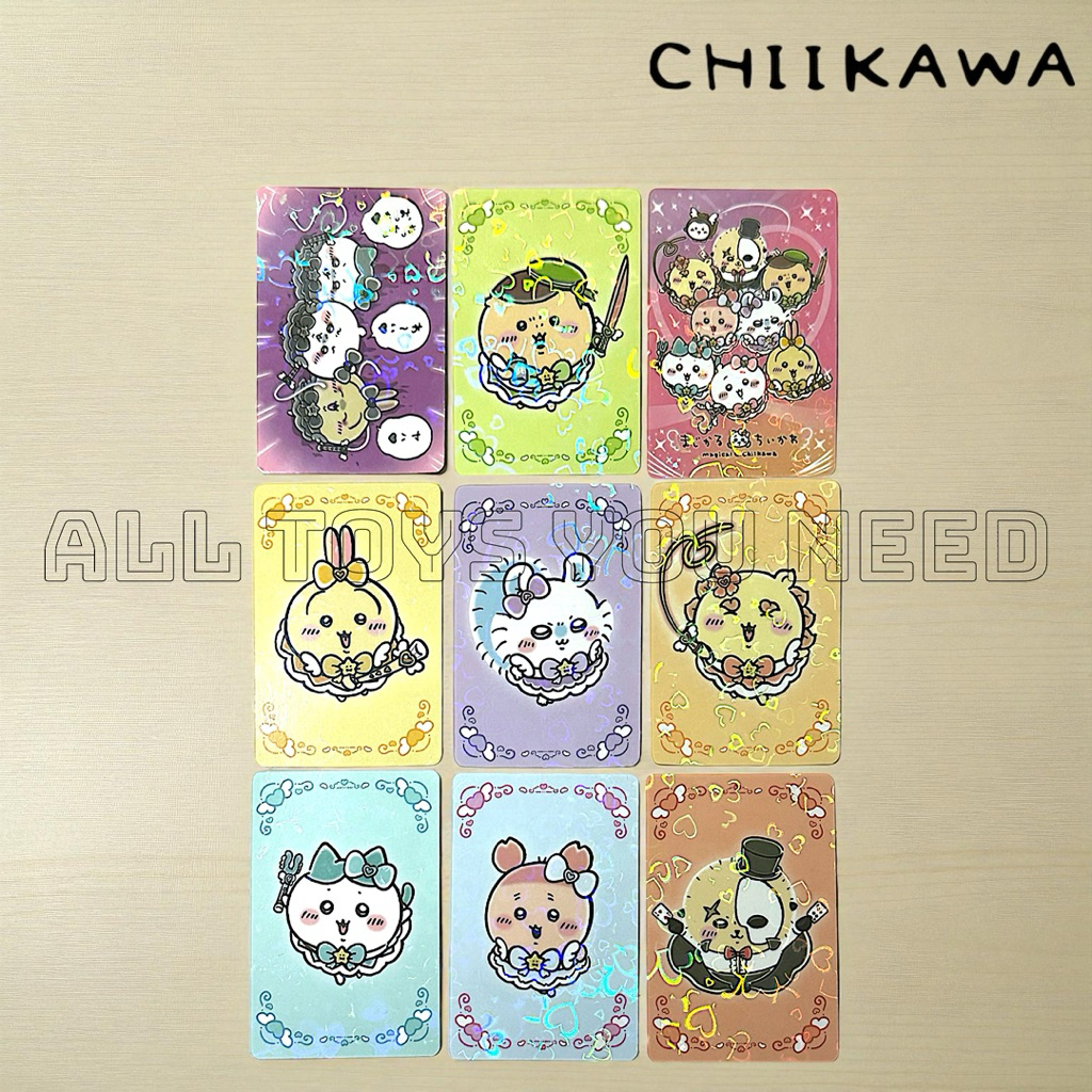 [Free sleeve] [OFF] Chiikawa Magical Holo Shiny Card | Genuine ...