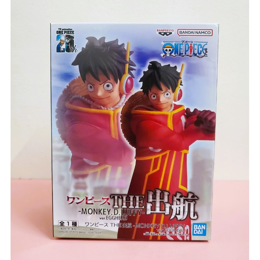 [ Genuine BANDAI ] Luffy The Shukko Egghead Ver - One Piece Banpresto ...