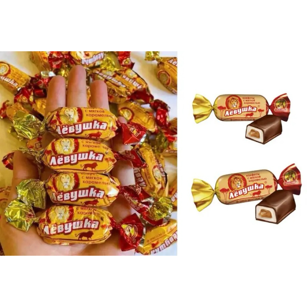 Levushka lion chocolate candy 500g - Russia | Shopee Malaysia