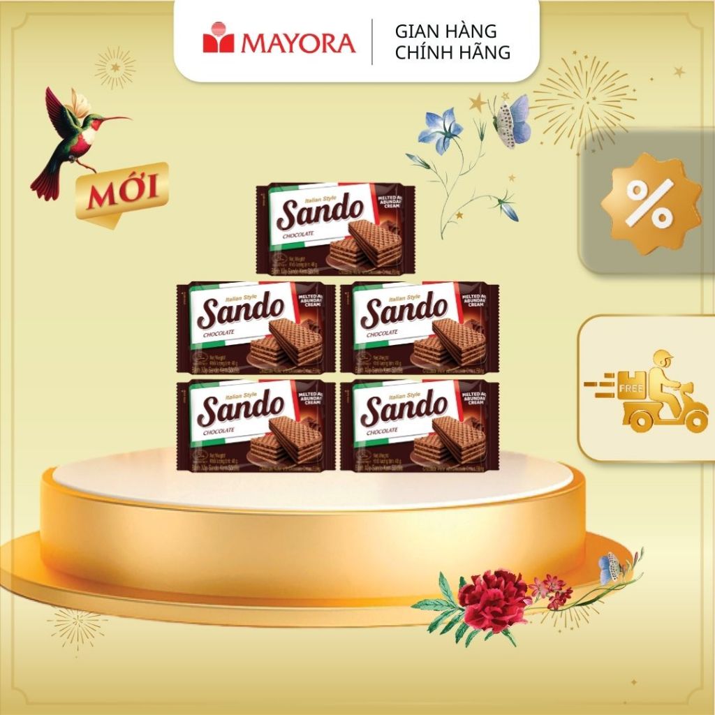 COMBO 5 PACK OF WAFELLO CHOCOLATE Sponge Cake 48G | Shopee Malaysia
