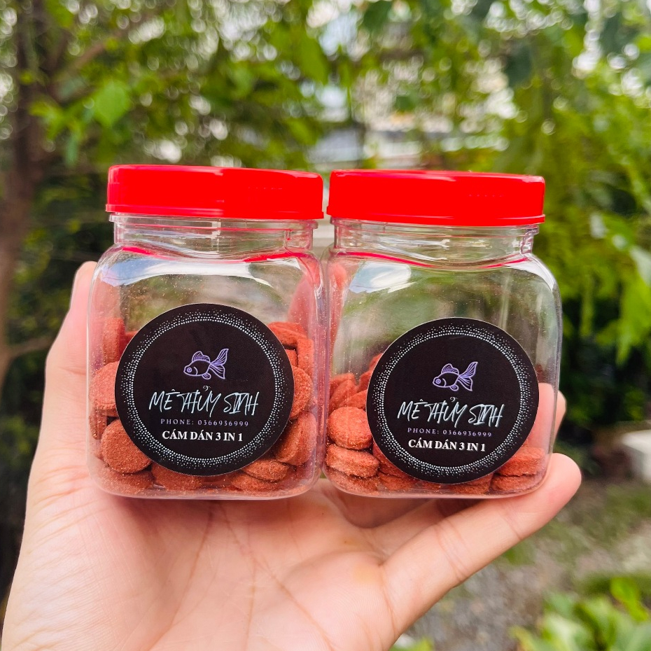 Pot of 50 Tank Bran Pellets - Aquarium Fish Food | 7-Colored Fish ...