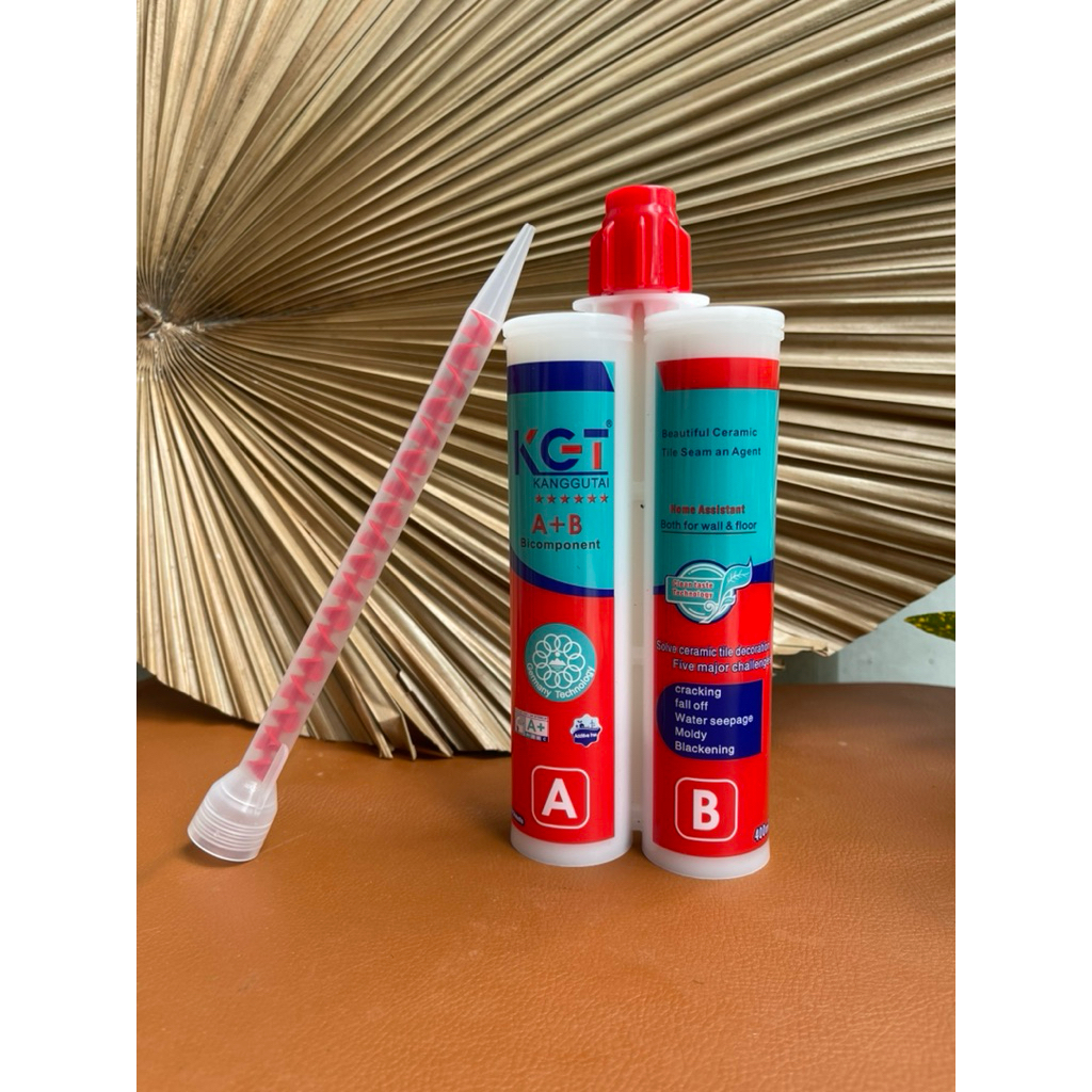 2-component Epoxy adhesive, grouting tile grout, helps waterproofing ...