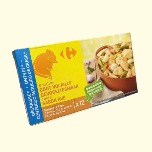 CRF + Box of Chicken 120gr / 12 tablets + CARREFOUR Chicken Seasoning ...