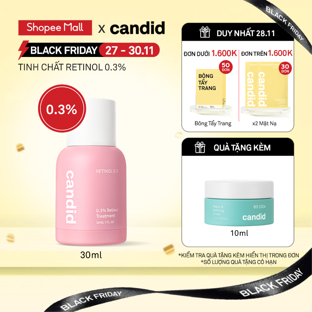 Active Ingredients Retinol 0.3% Supports Skin Improvement 0.3% Retinol ...