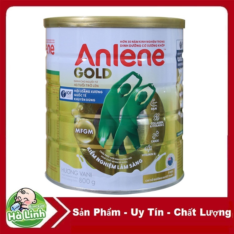 Anlene Gold 5X milk powder vanilla flavor 800g can (Over 40 years old ...