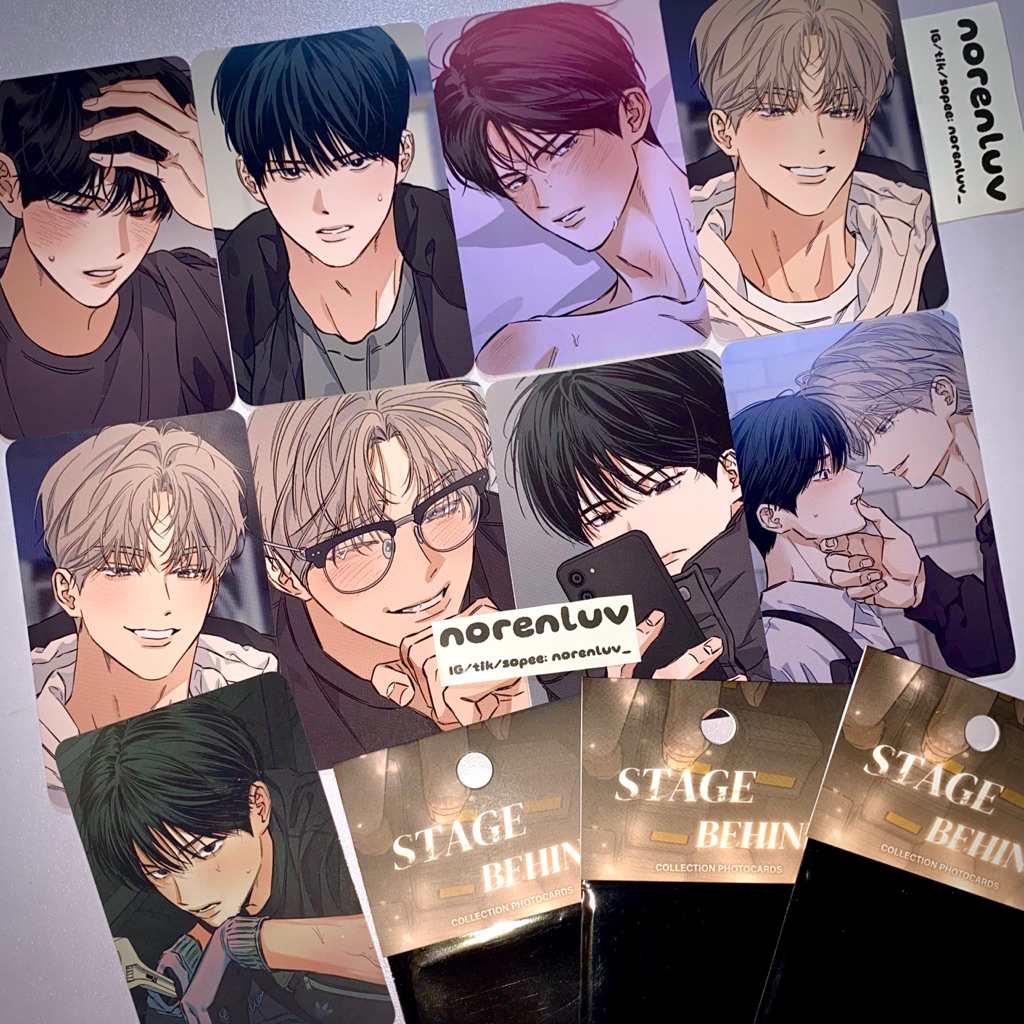 [AVAILABLE] CARD PACK BL MANHWA STAGE BEHIND | Shopee Malaysia