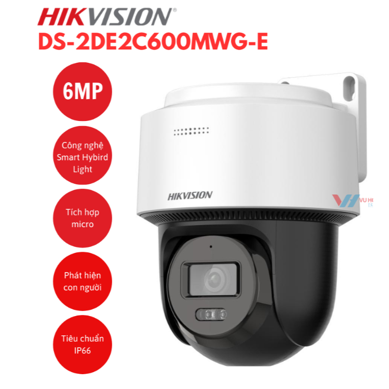 HIKVISION 360 Degree Rotating IP Camera DS-2DE2C200MWG-E (2MP), DS ...
