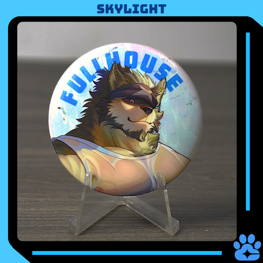 Badge/Badge Furry FULLHOUSE - Another Eidos | Shopee Malaysia