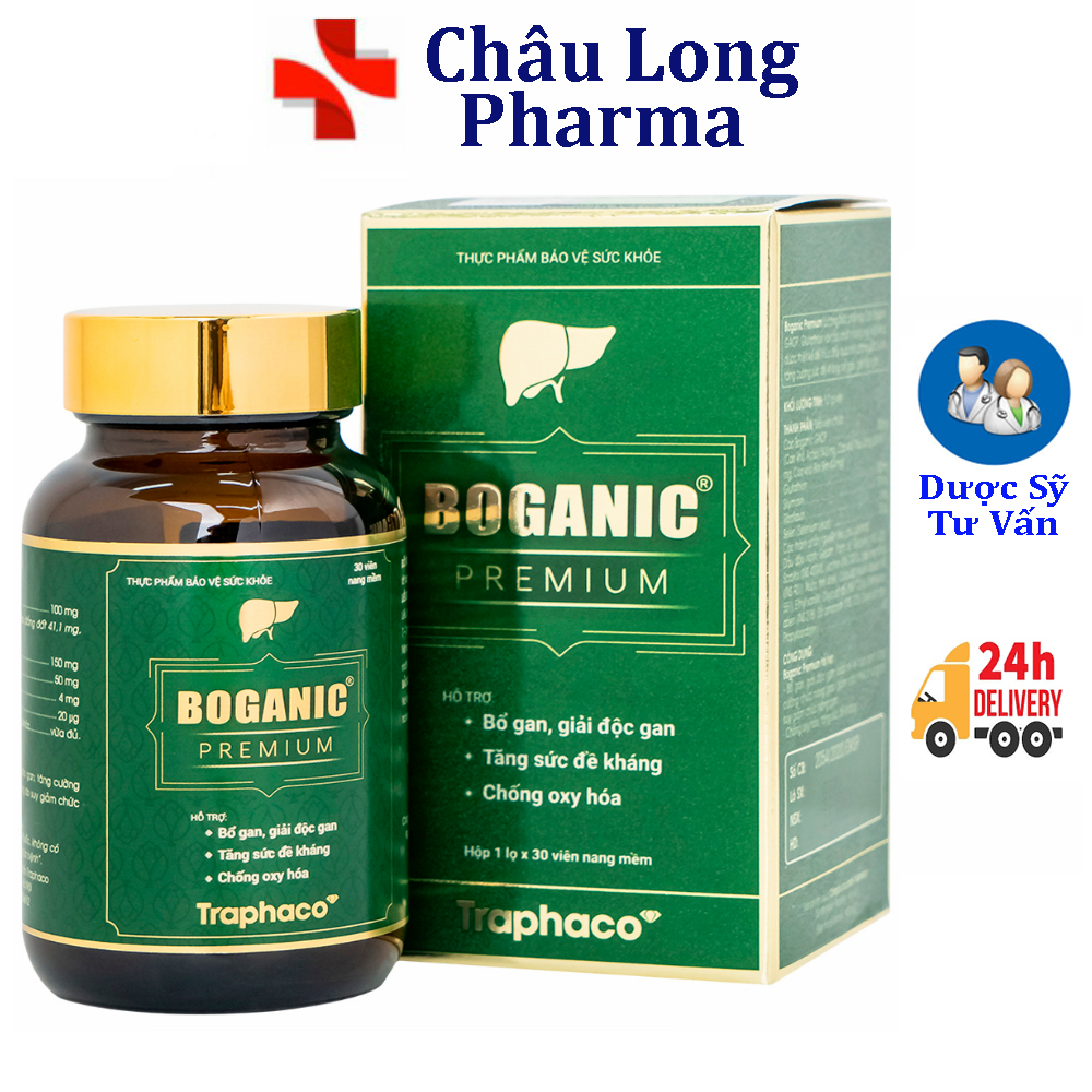 OXY TPBVSK Boganic Premium Traphaco Helps Nourish the Liver, Supports ...