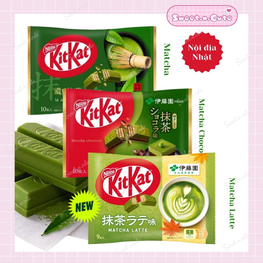 Japanese domestic KitKat - Kitkat Chocolate matcha/matcha choco/matcha ...