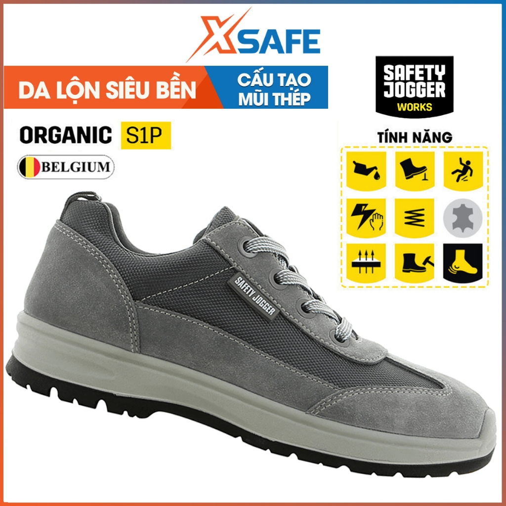 Safety Jogger Organic S1P work Safety shoes for men/women, super ...