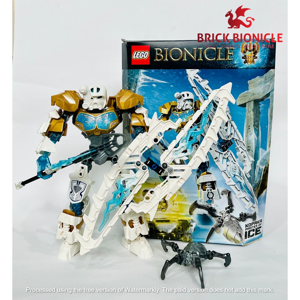 BIONICLE AUTH - BIONICLE GEN 2 ASSEMBLY TOY - 70788 Kopaka Master of ...