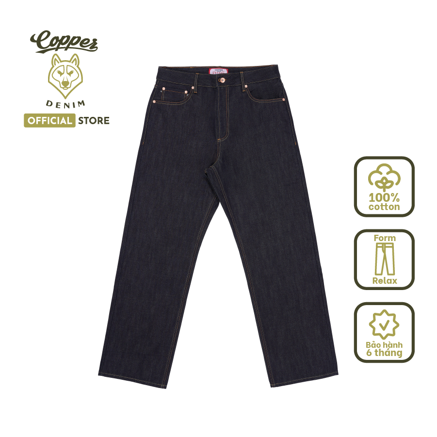 [NEW] Men's Jeans "Red Cast" Cross-Hatch 18 Oz - raw selvedge denim ...