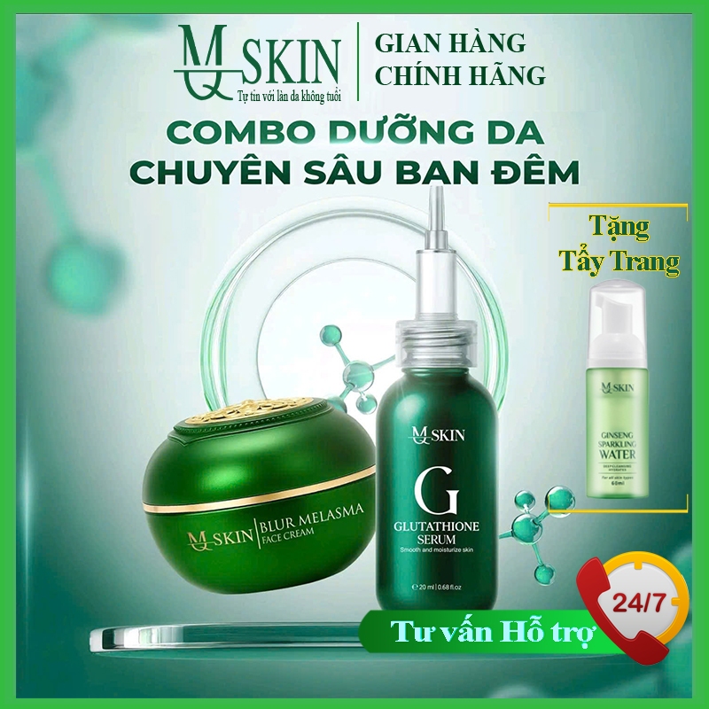 MQSKIN Combo Serum Glutathione MQ SKIN & MQ SKIN Melasma Whitening ...