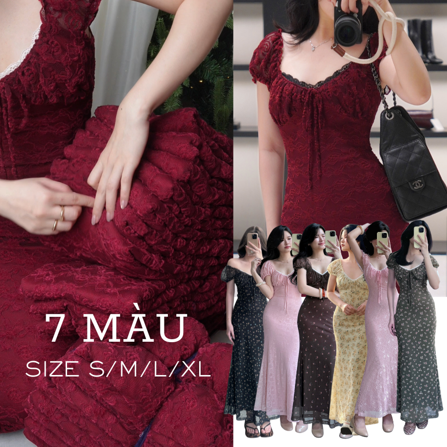 SUMMER| Big size available | Floré Dress Elastic Floral Bodycon Dress ...