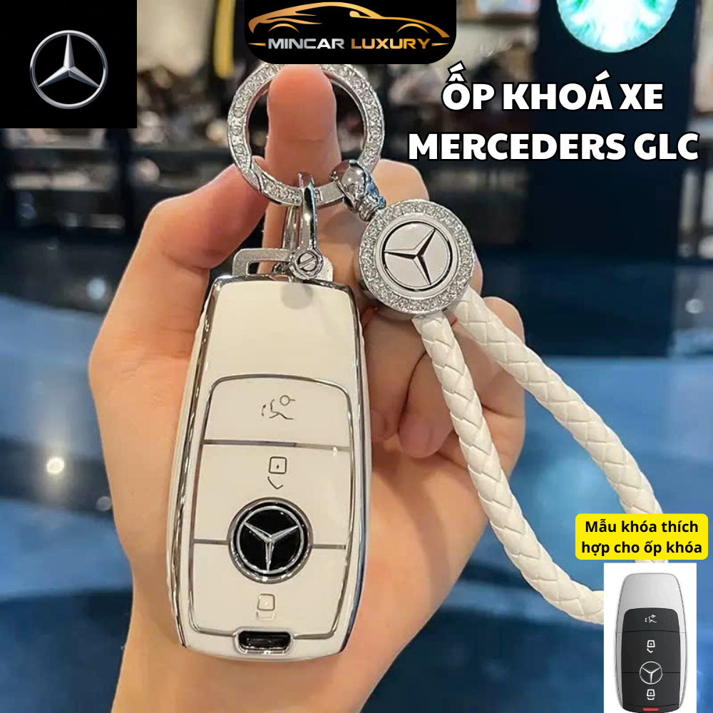 Mercedes GLC C200 E200 C250 350 450 Car Key Cover Protects Car Keys ...