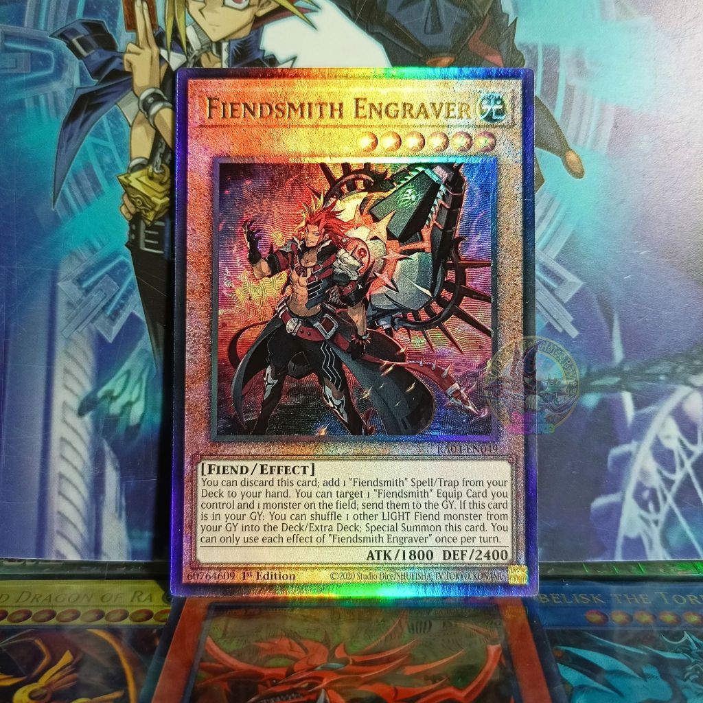 Fiendsmith Engraver – RA04-EN049 – Prismatic Ultimate Rare [Yugioh Card ...