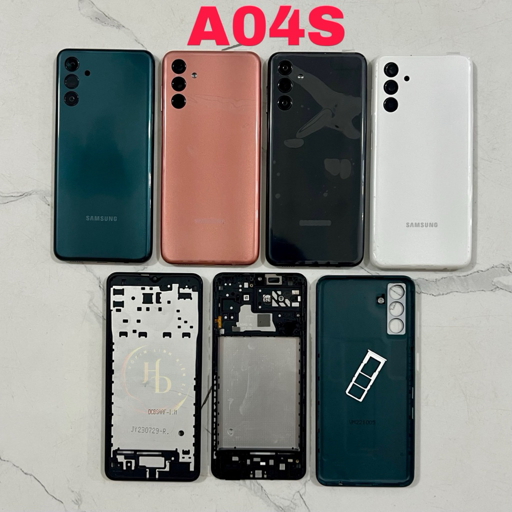 Genuine SAMSUNG A04S case, with sim tray - camera lens assembly ...