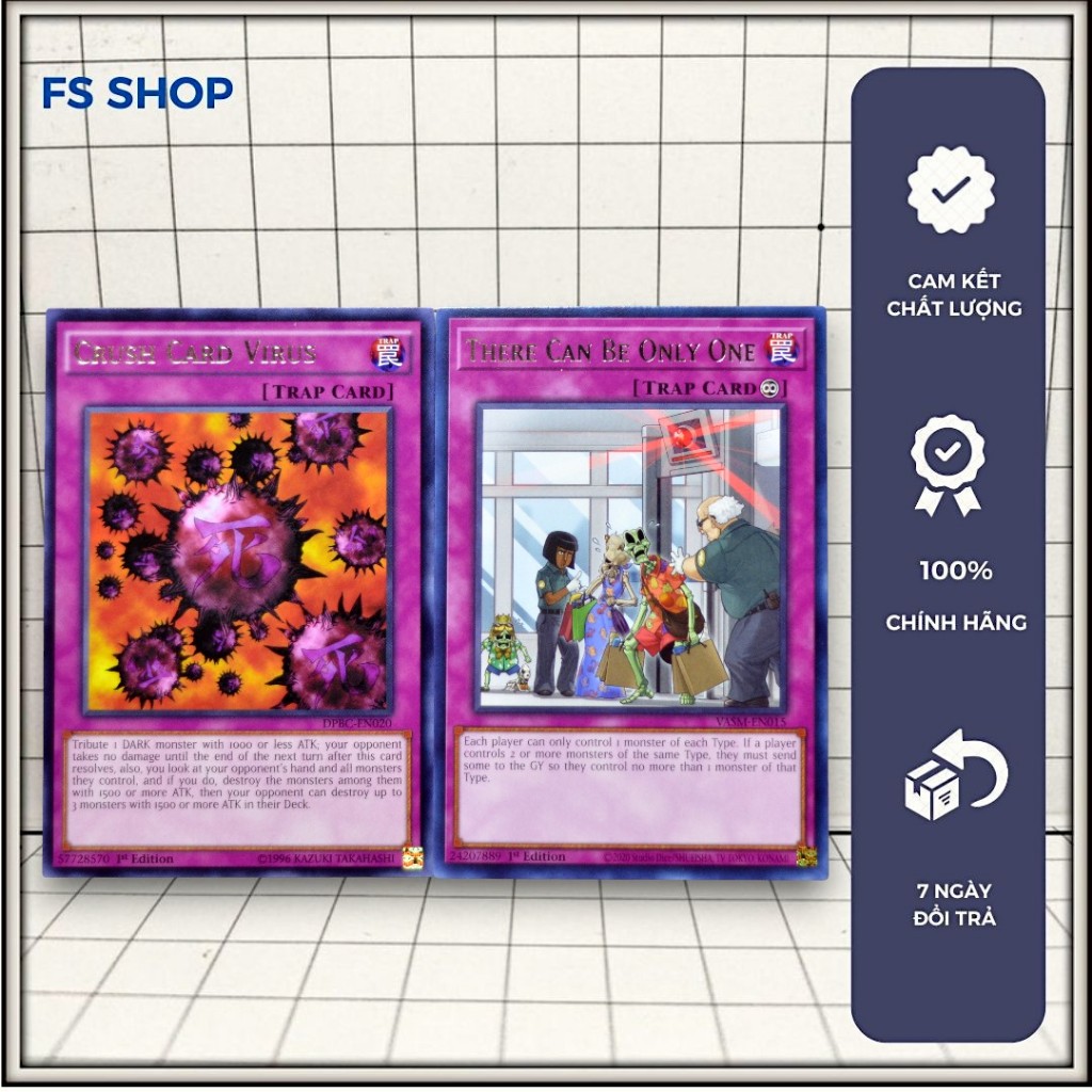 [YCDcardgame] Genuine Yugioh Cards Set of 2 Trap Cards (Trap) - Rare ...