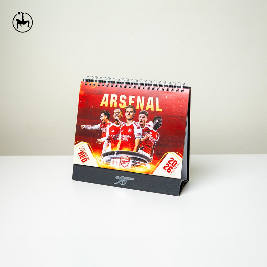 Arsenal Desk Calendar 2026 | Shopee Malaysia