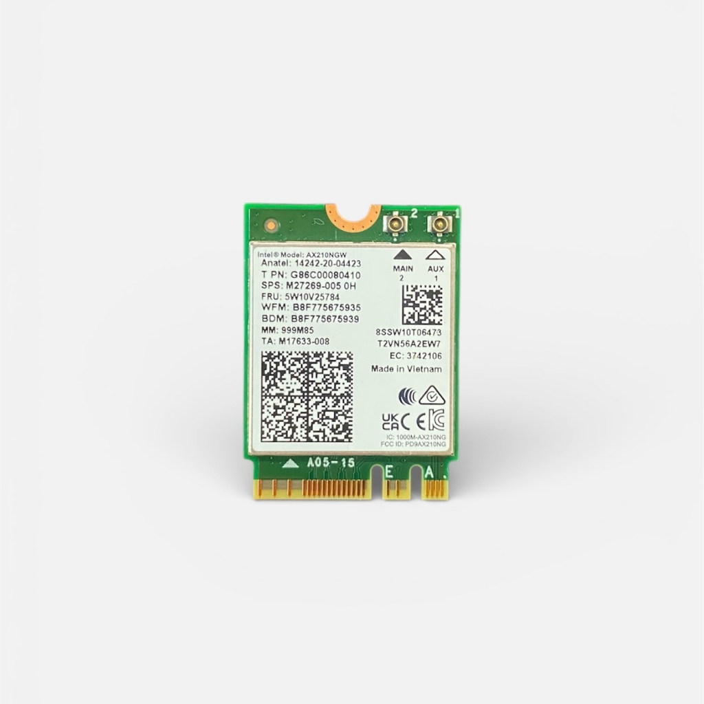 Intel WiFi 6 Card Intel AX210-AX200 Bluetooh 5.3 M.2 2.4Ghz 5Ghz 6Ghz ...