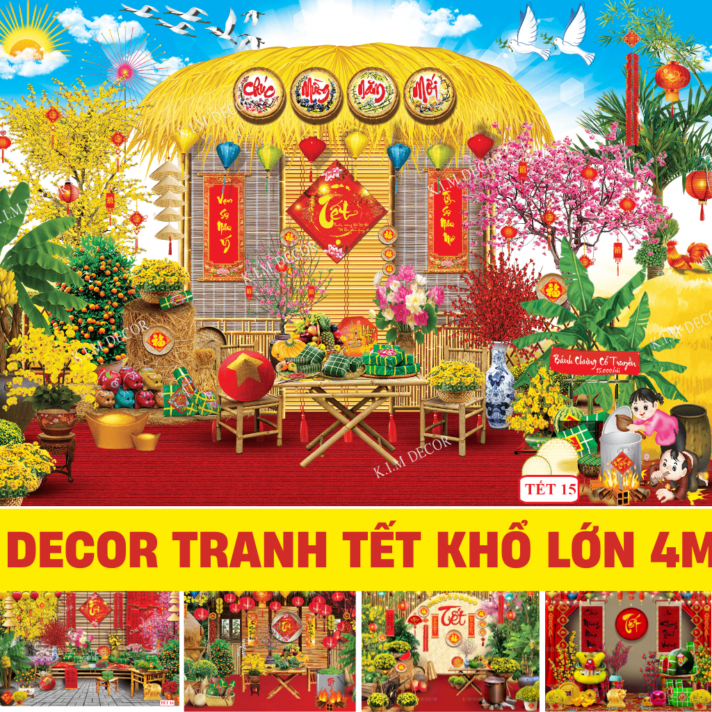 Holiday Decoration Accessories TraditionalCNY Binh Ngo 2026 Backdrop ...