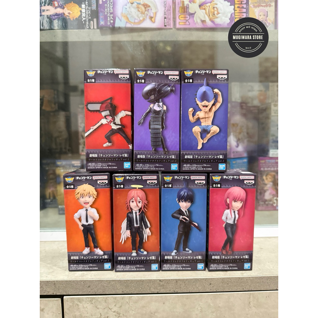 WCF Chainsaw man model genuine bandai toy | Shopee Malaysia