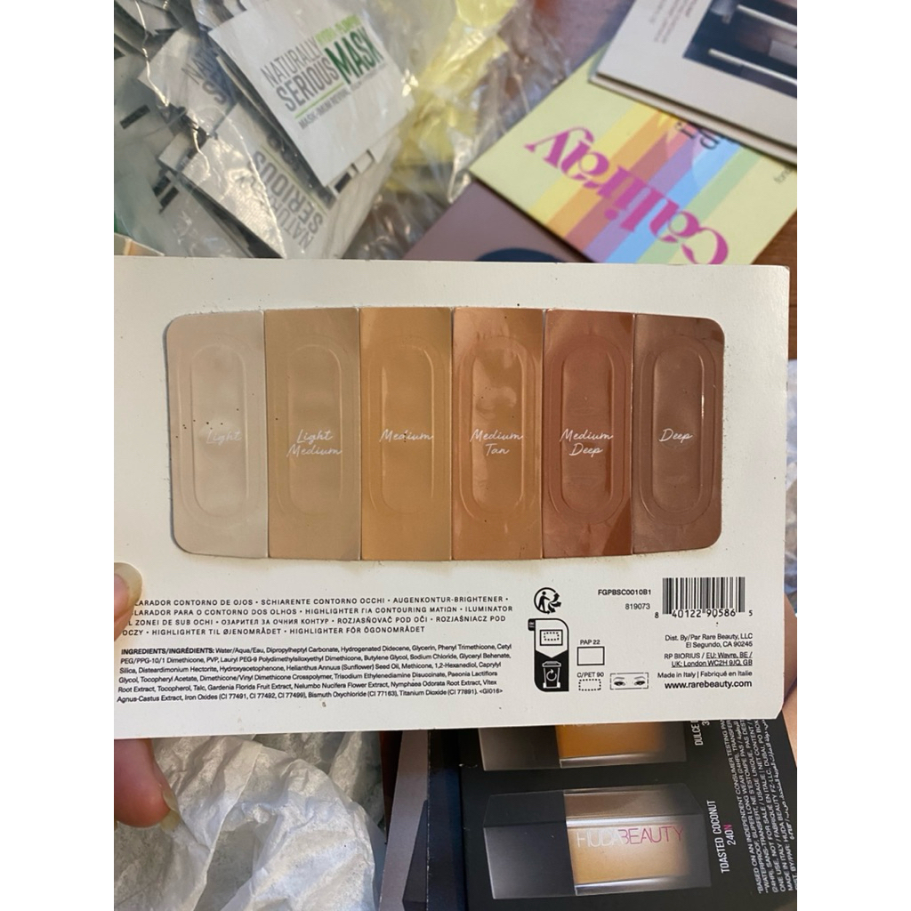 Sample Concealer Rare Beauty Positive Light Under Eye Brightener 6 ...