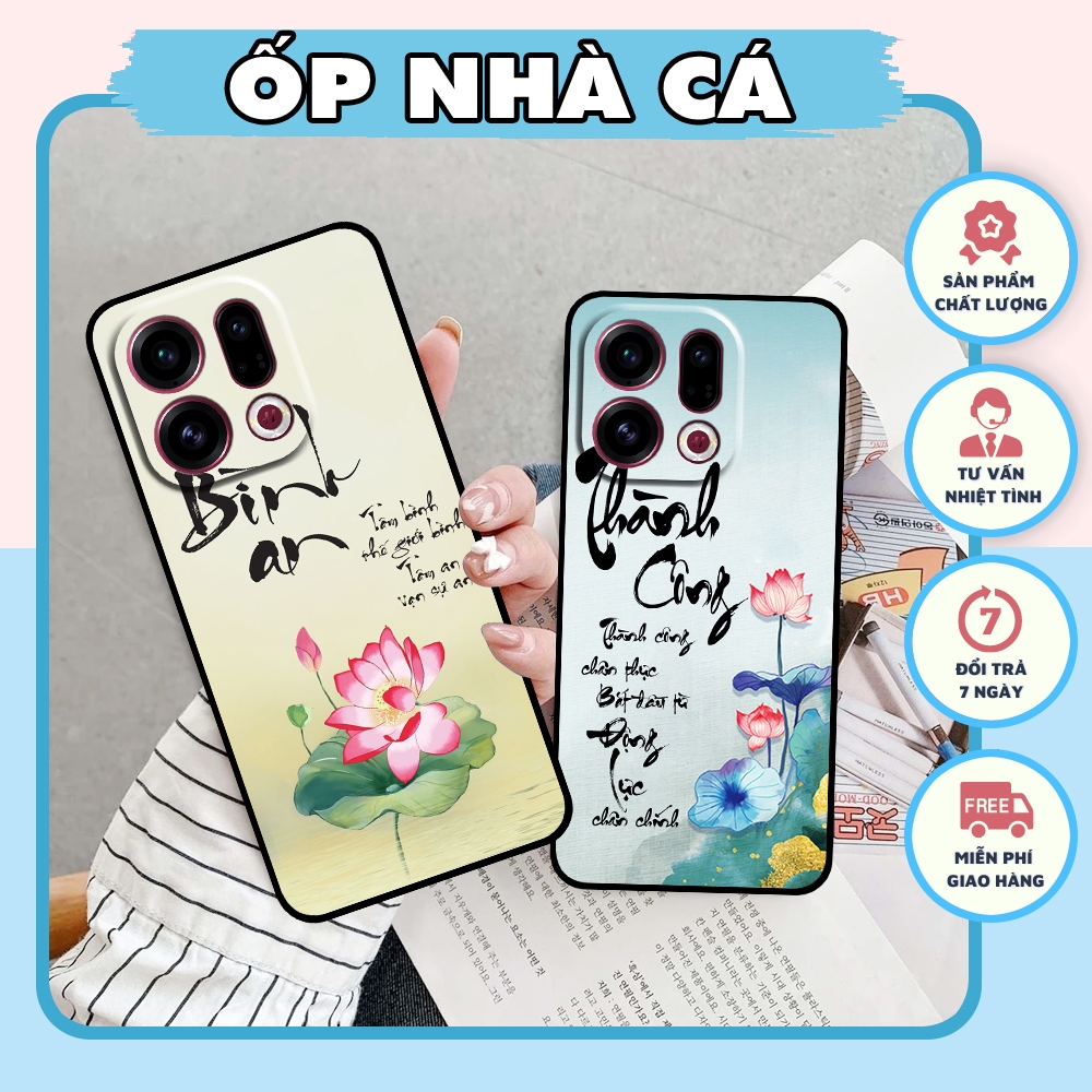 Oppo Find X9 5G / Find X9 Pro 5G case with successful calligraphy ...