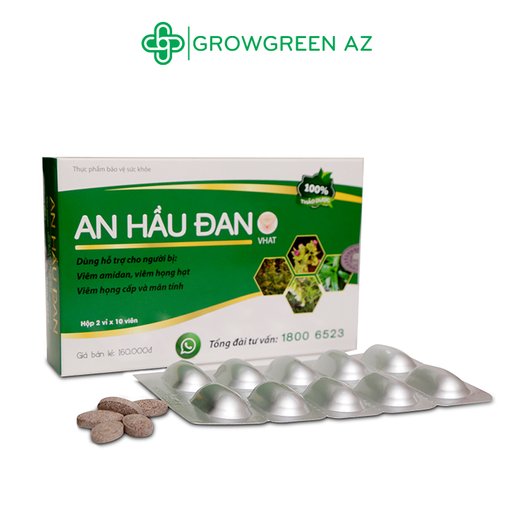 Ahd - An Hau Dan Grow Green AZ Cough Lozenges Eliminates Granuloma Sore ...