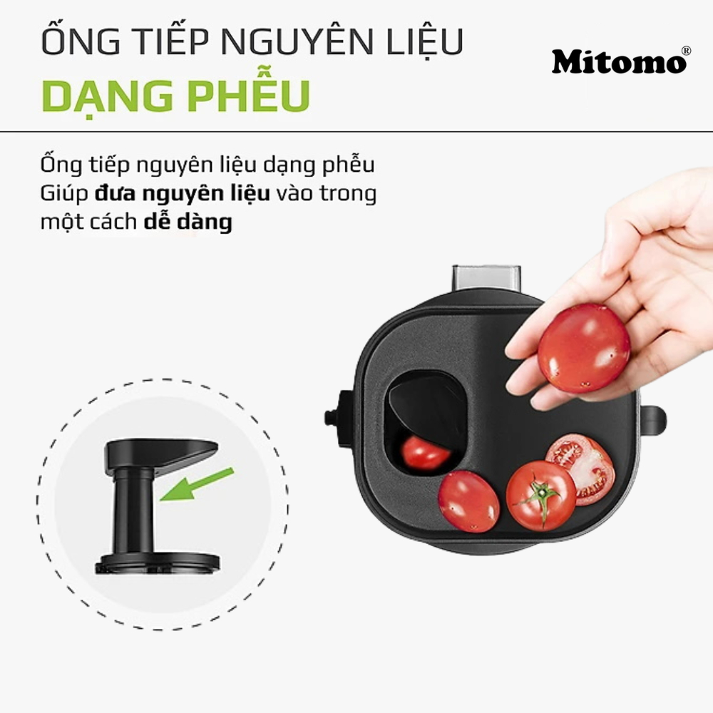 Mitomo EC-55 fruit juicer and slow juicer - genuine product | Shopee Malaysia