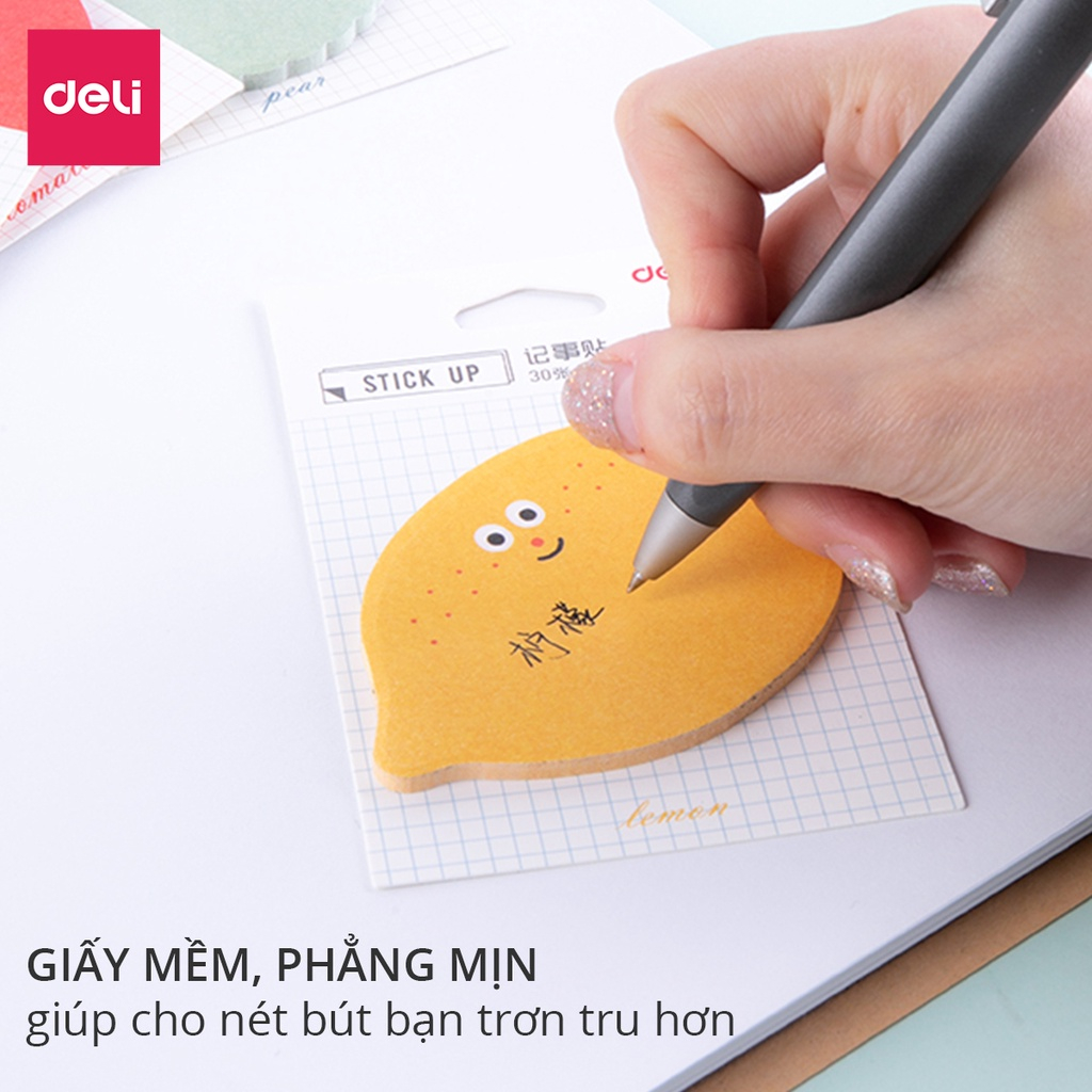 Note Papers with Diverse Deli Patterns Convenient Marked Note Papers ...